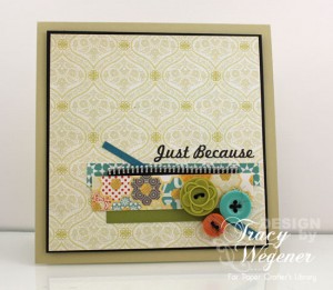Just Because Buttons Video Tutorial – Paper Crafter's Library