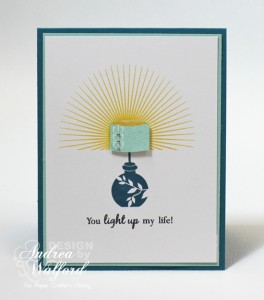 You Light Up My Life Card Video Tutorial – Paper Crafter's Library